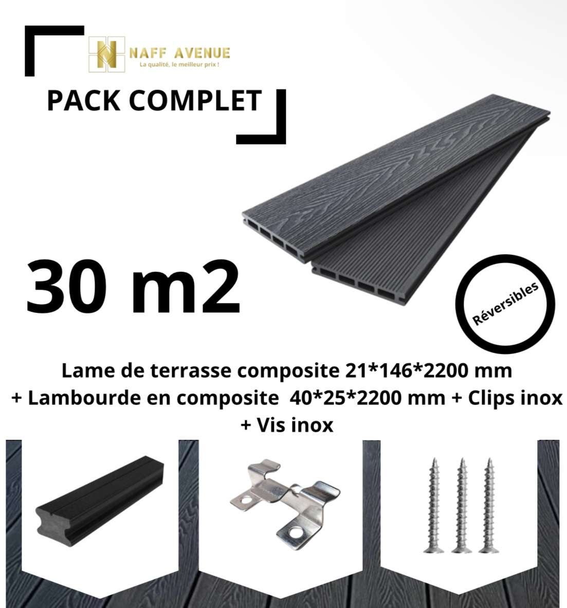 Kit Terrasse Composite 30m2