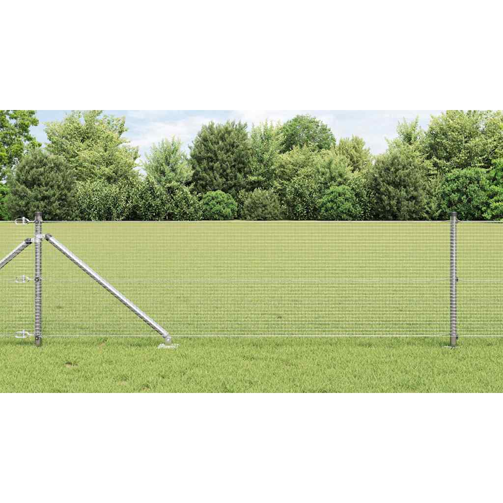 Valla de alambre soldado con picos 25 x 0,6 m Acero Galvanizado | Leroy ...