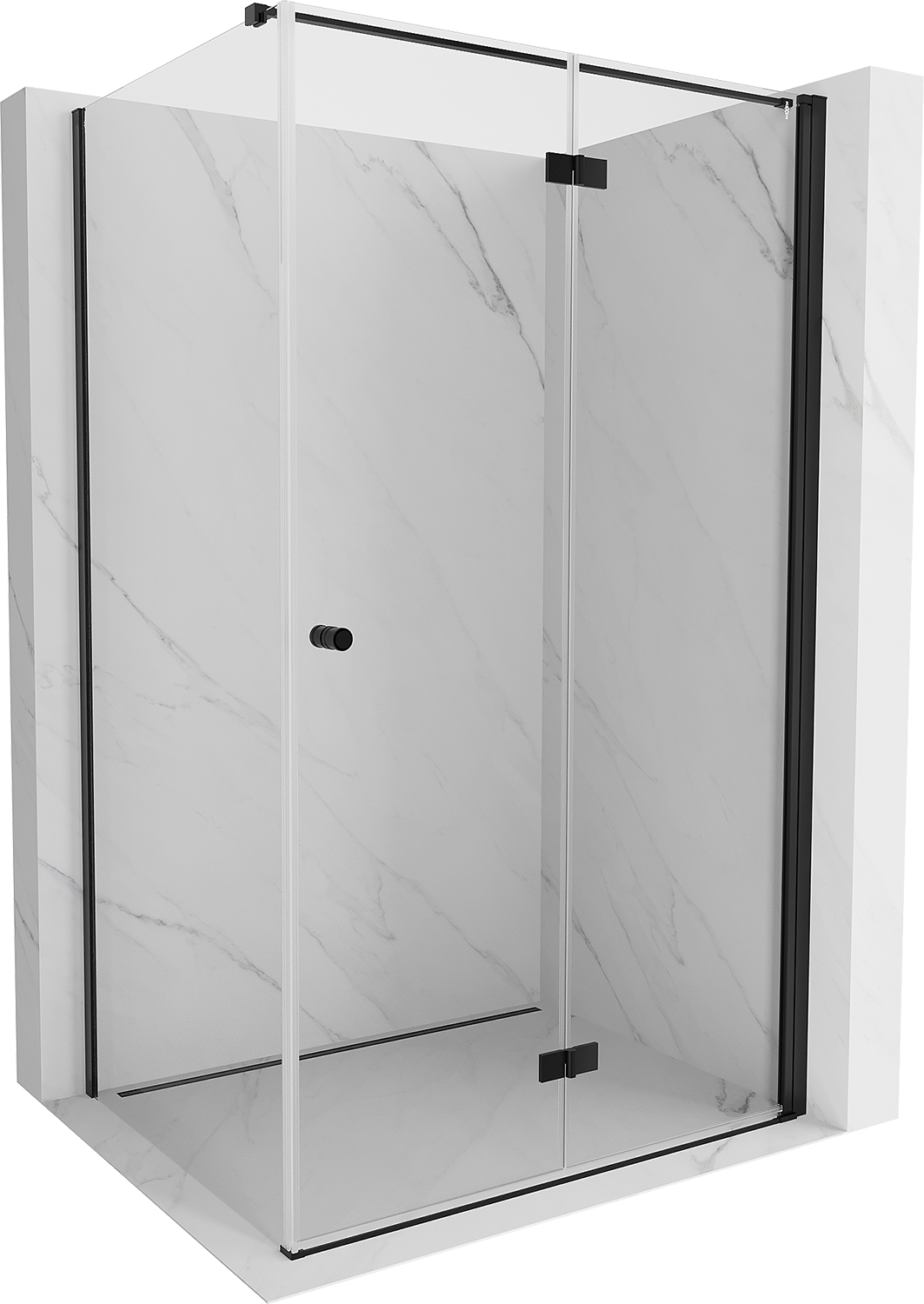 Mexen Mist-F T kabina prysznicowa składana prawa 110 x 90 cm ...