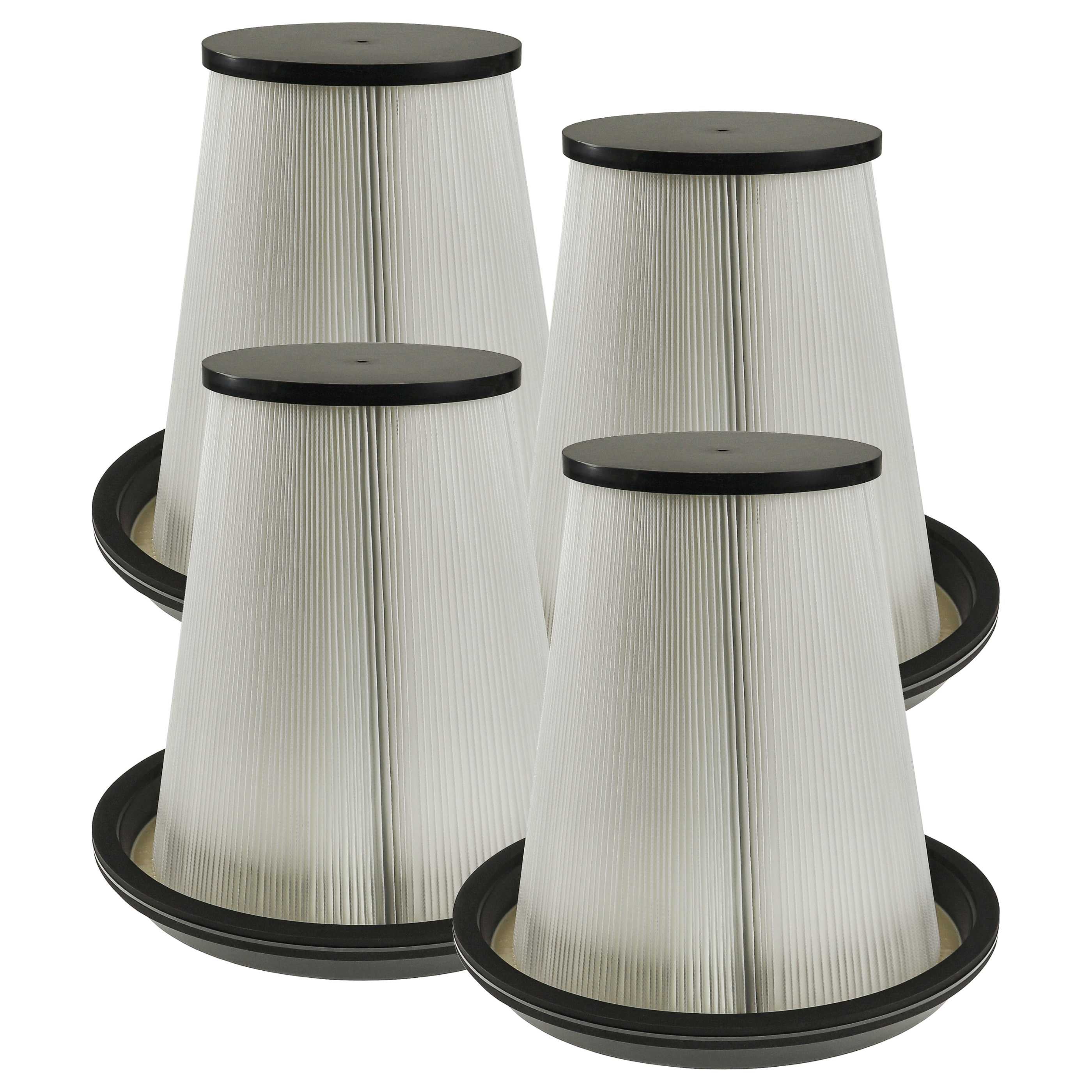 Vhbw 4x Prefiltro compatible con Pullman Ermator S26 aspiradora ...