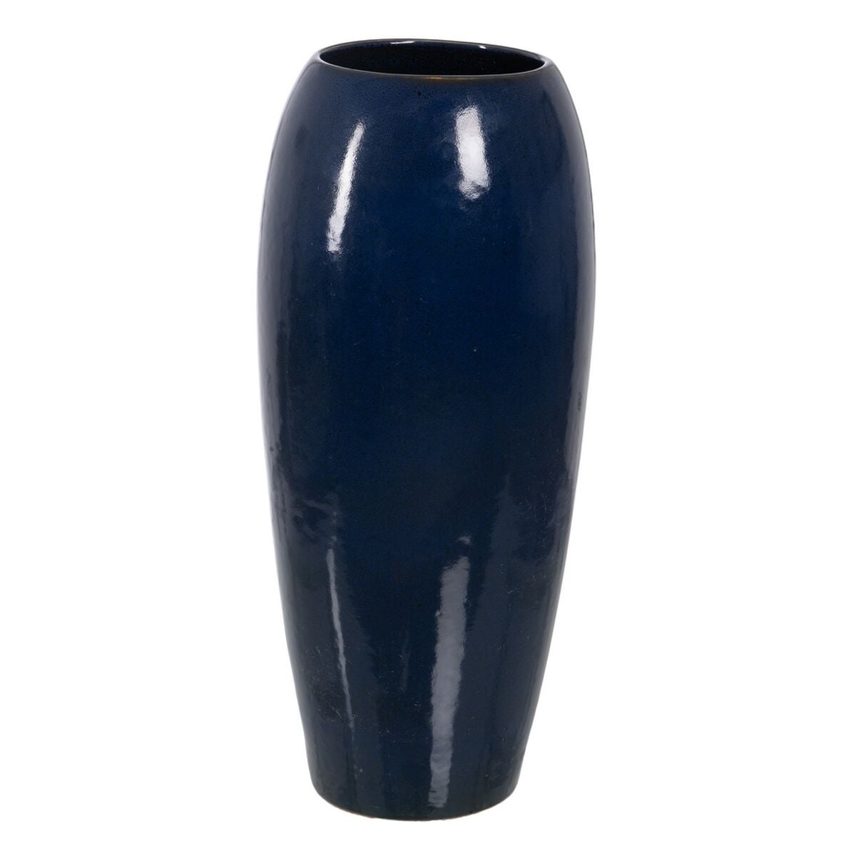 Jarrón Azul Cerámica 35 x 35 x 81 cm | Leroy Merlin