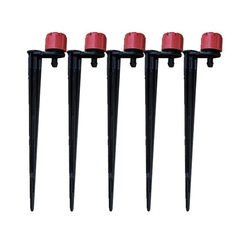 Set di 100 Gocciolatore Regolabile 0 a 70 l/h, Kit di sistema di ...