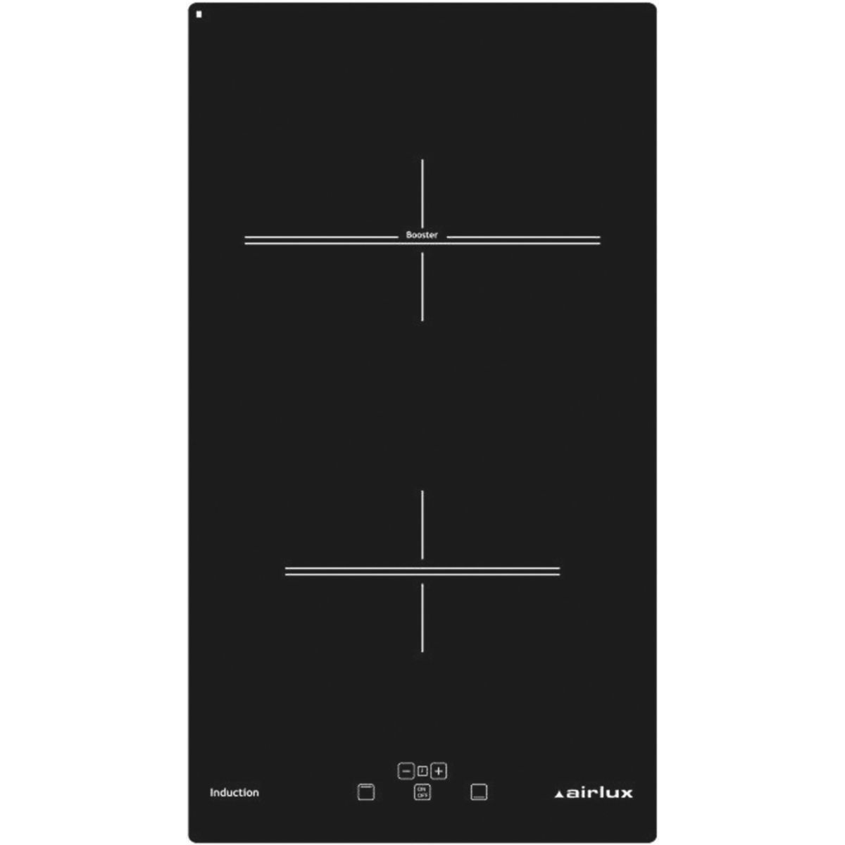 Domino induction AIRLUX ATI322BK Slim | Leroy Merlin