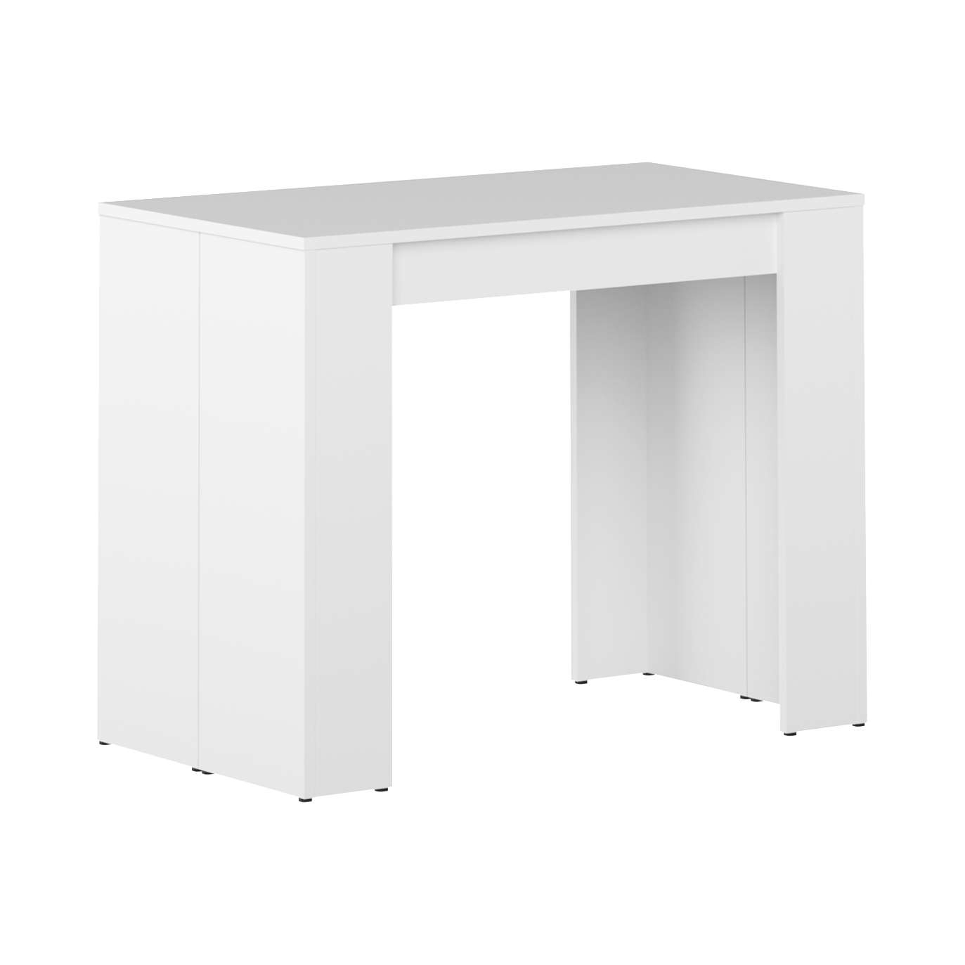 Console extensible Théa--Blanc | Leroy Merlin