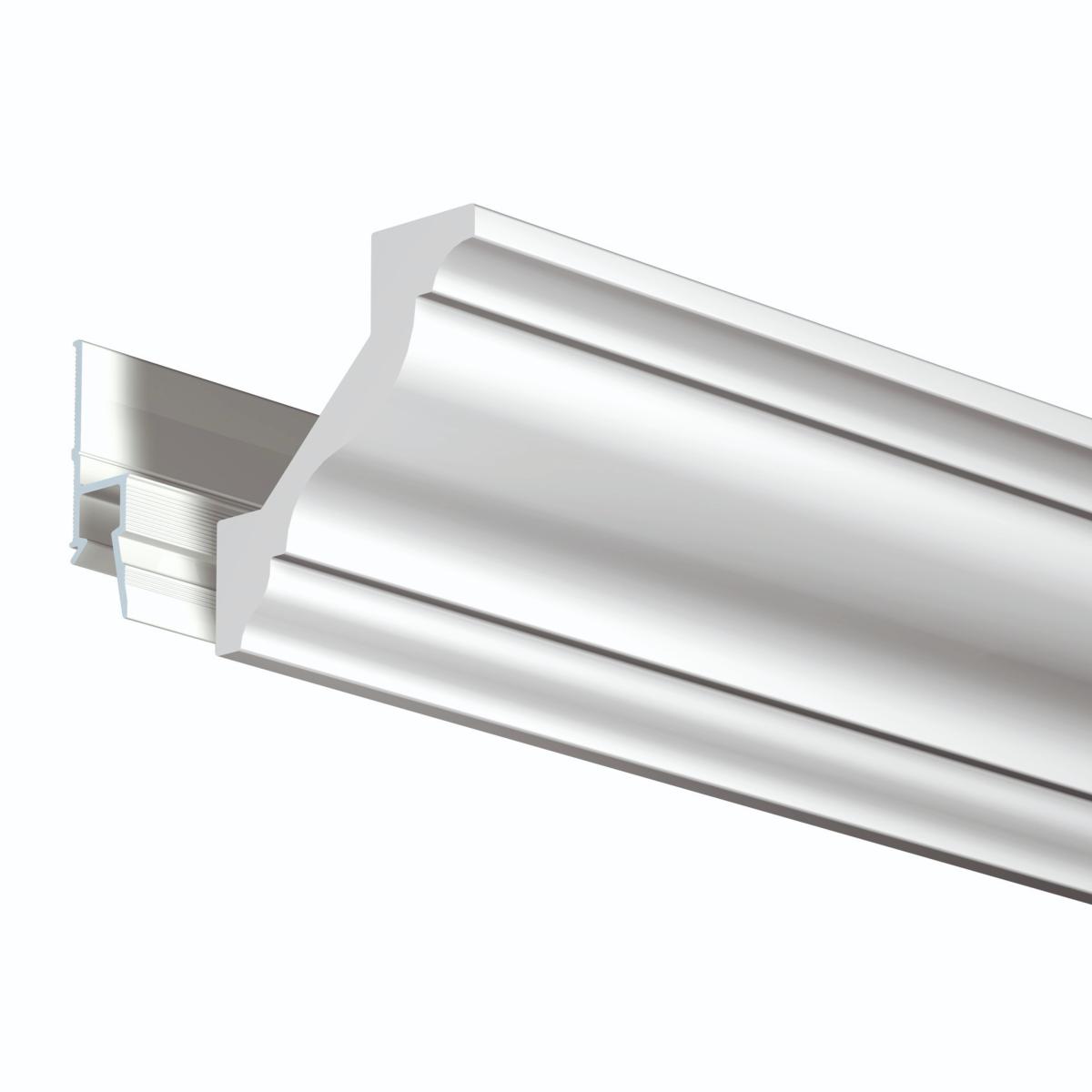 Kit Cimaise tableau DecoRail Artiteq 200 cm + corniche Orac Decor CX110 ...