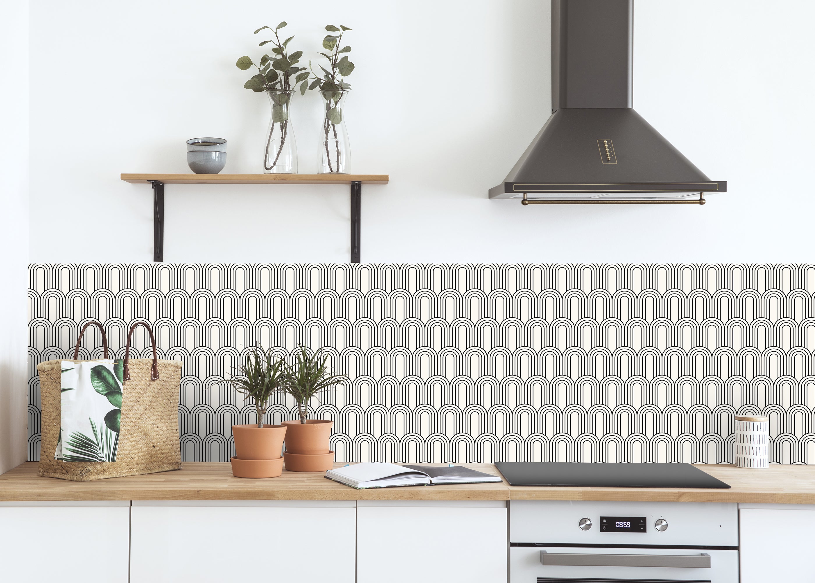 Rollo sticker Arcos bonitos 65x100 cm | Leroy Merlin