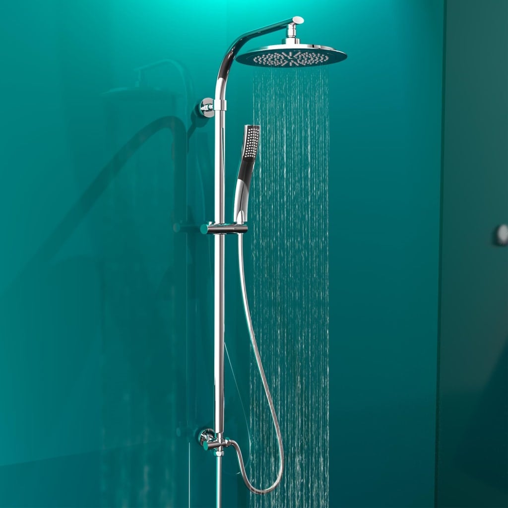Conjunto de ducha fija STILOVAL cromo EISL | Leroy Merlin