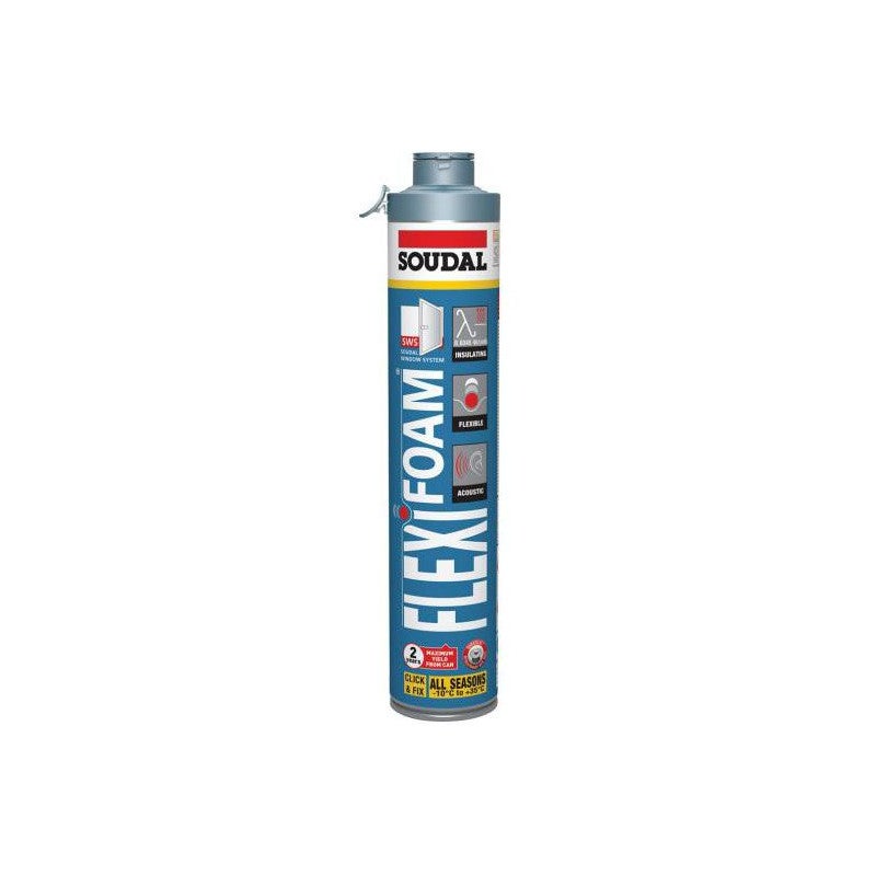 Flexifoam Click & Fix - Espuma de poliuretano elástica pulverizable ...