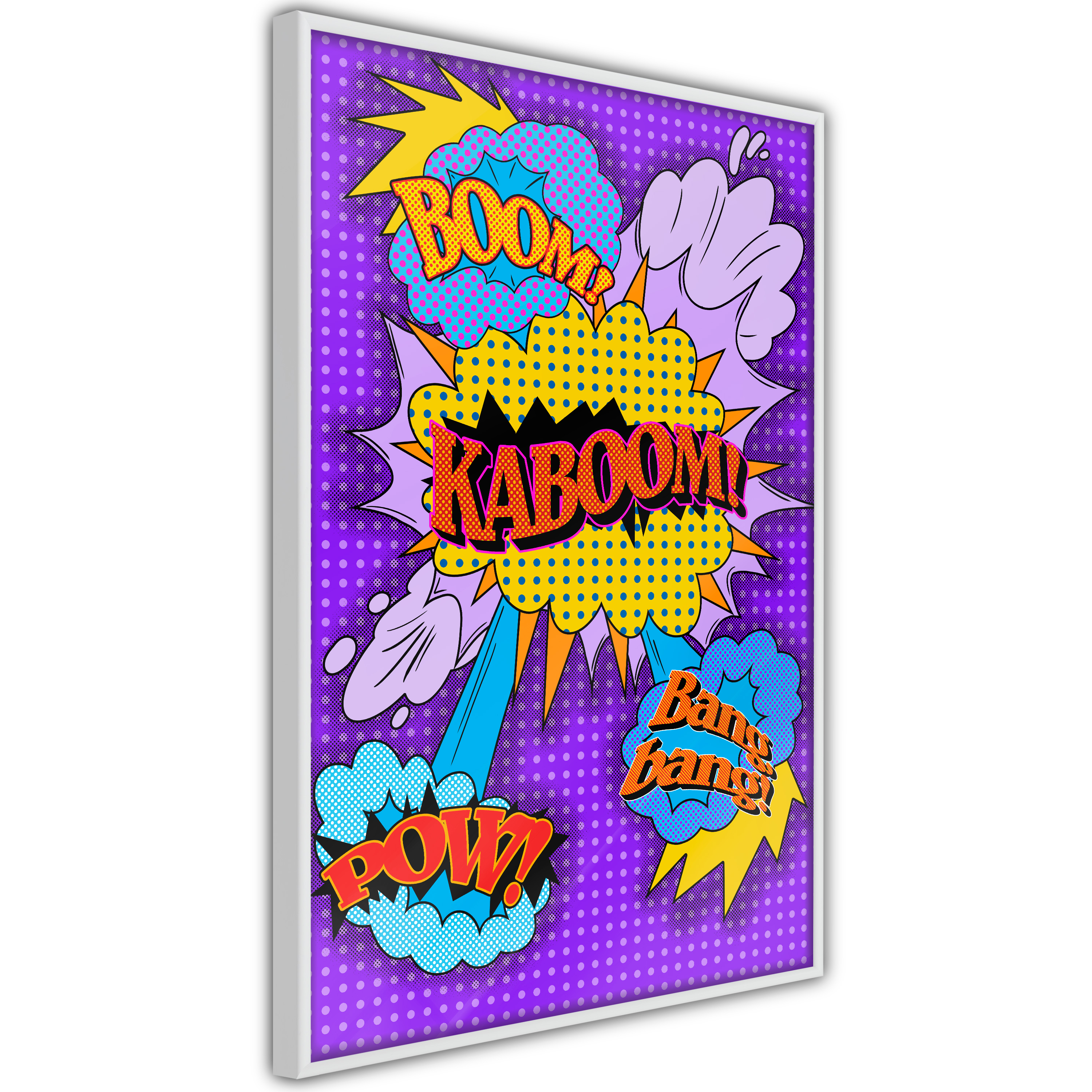 Poster et affiche - Kaboom! Boom! Pow! - 20x30 | Leroy Merlin