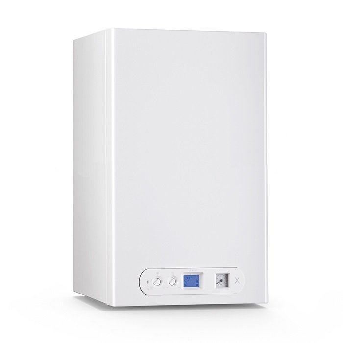 Caldaia Unical X 32 C A Condensazione Low Nox 6 Completa Di Kit Scarico ...
