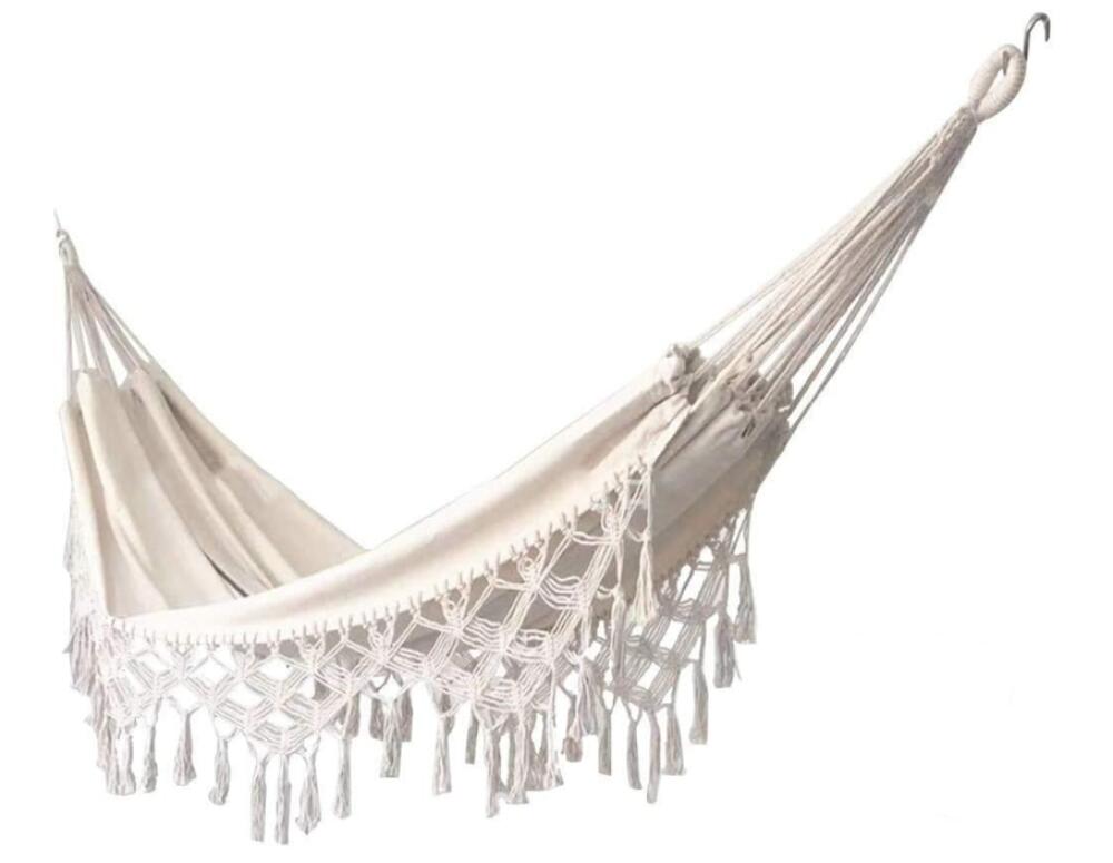 Hamac d'extérieur, Double Coton, hamac brésilien de Jardin, Convient ...