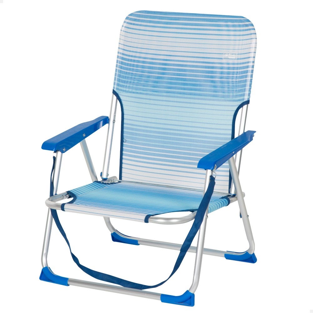 AKTIVE Chaise de Plage Basse Pliante, Chaise Multipositions, 55x60 cm ...