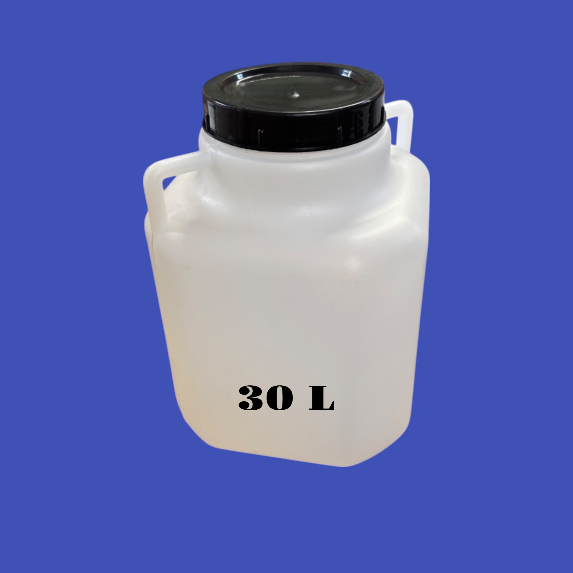 Bidon Plastique 30 Litres avec Large Ouverture (Ø22 cm) | Leroy Merlin