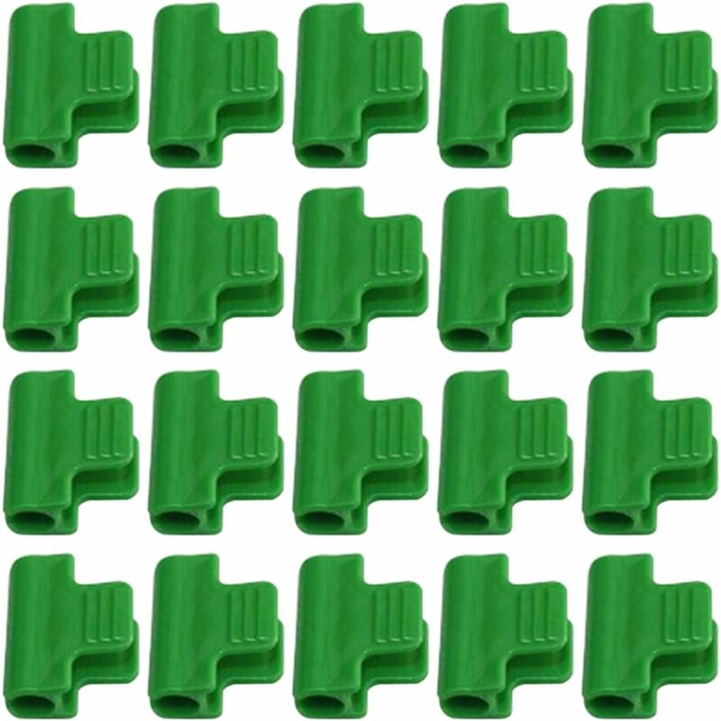 Lot de 20 clips de film de serre Clips de film pour tunnel de culture ...