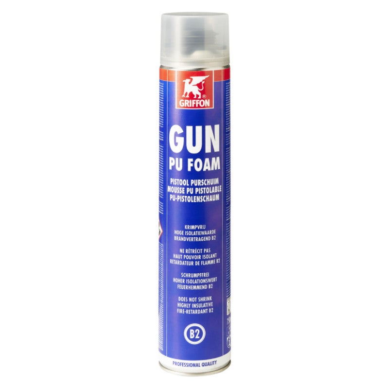 Mousse polyuréthane à durcissement rapide GUN PU-FOAM Griffon - 750ml ...