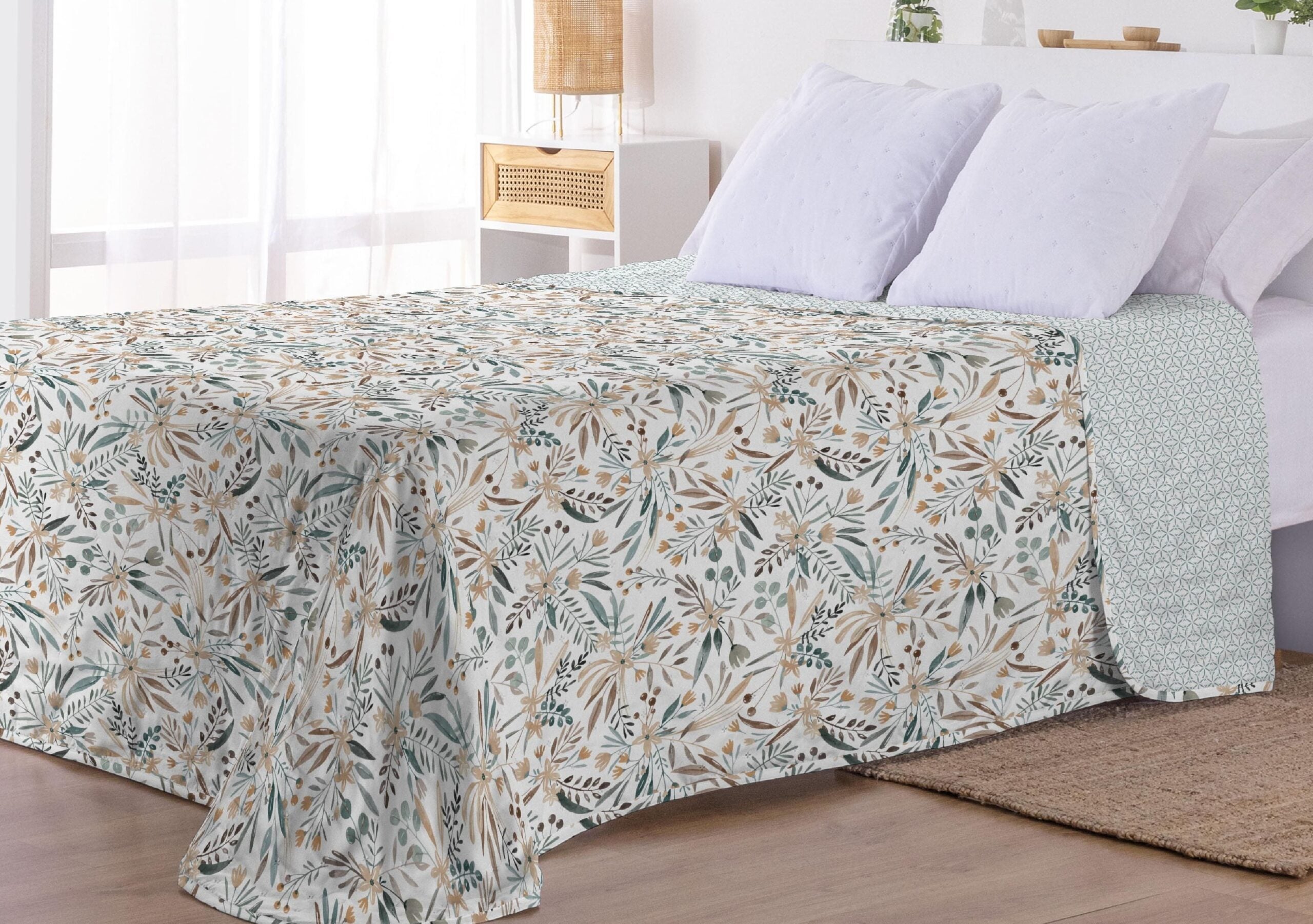 Colcha Bouti Reversible Doble Cara Zaya Cama 135cm Donegal Collections ...