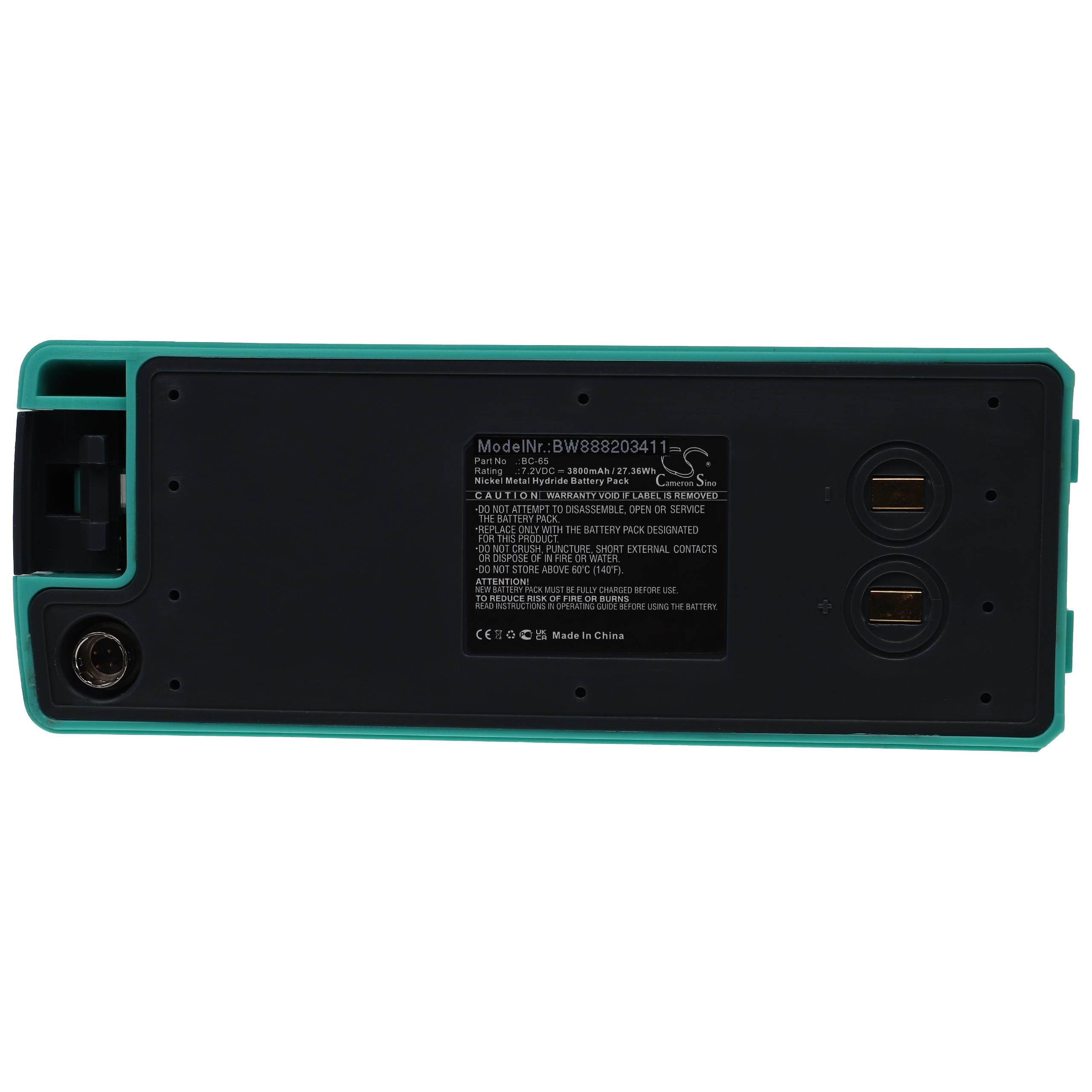 Vhbw Batterie compatible avec Trimble M3, S8 outil de mesure (3800mAh ...