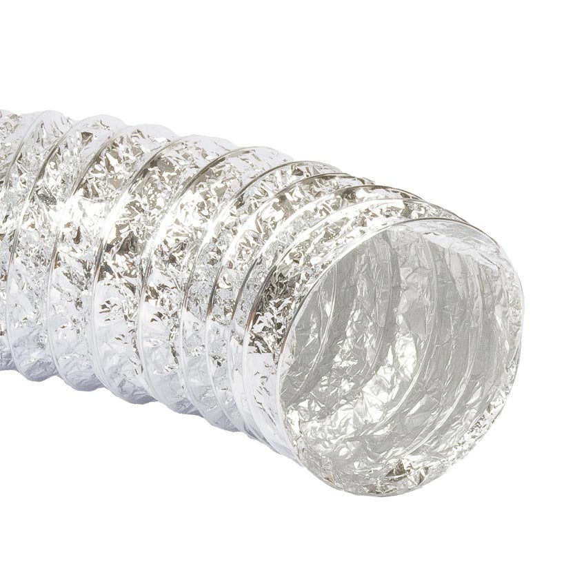 Conducto flexible multicapa de aluminio te -20°c + 140°c d.102 mt.10 ...