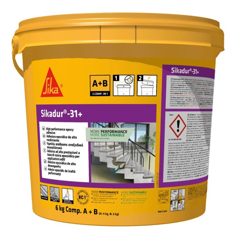 Sikadur-31+ - Adesivo epossidico EC 1 PLUS - Sika - 1,2 kg | Leroy Merlin