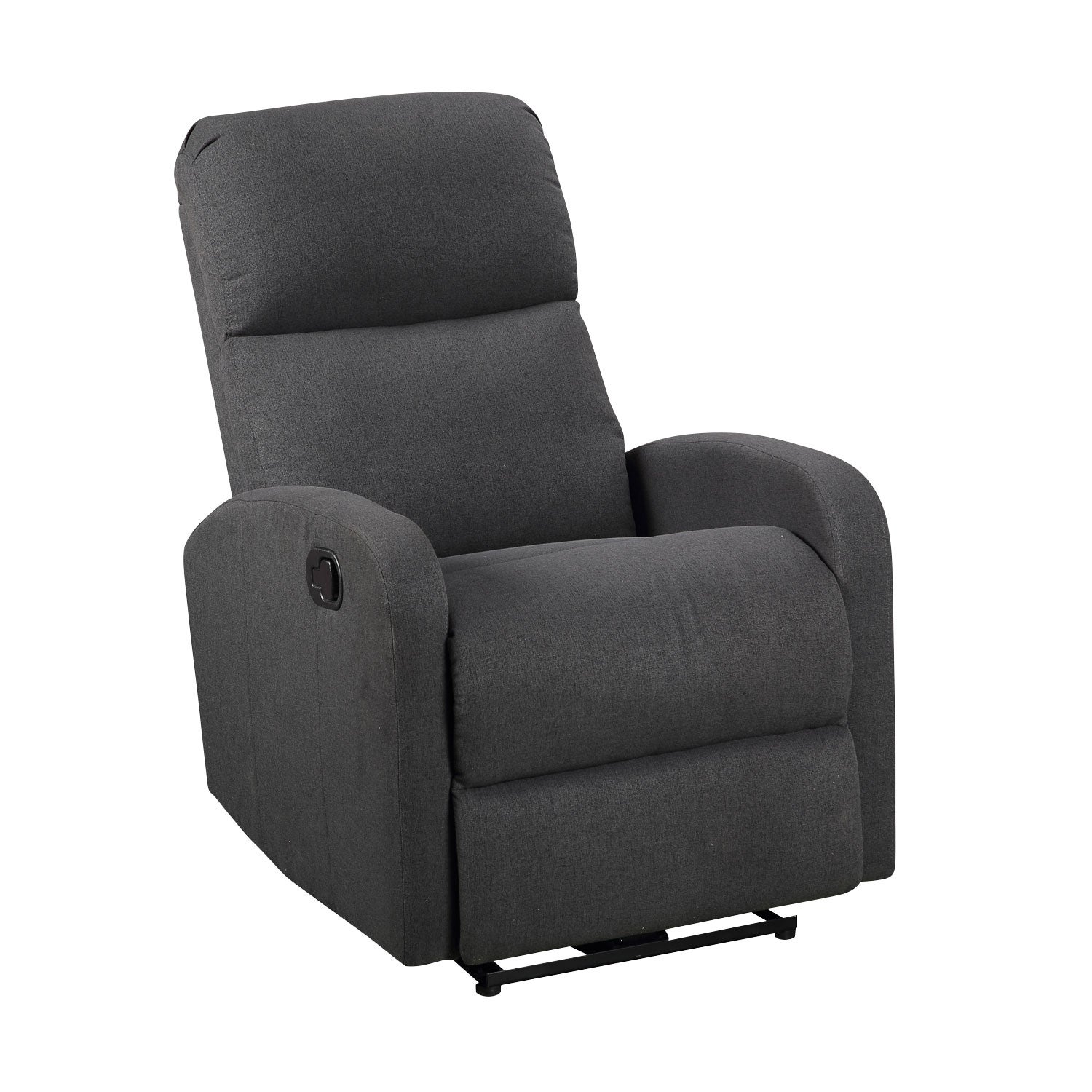 Fauteuil inclinable MAX gris anthracite | Leroy Merlin