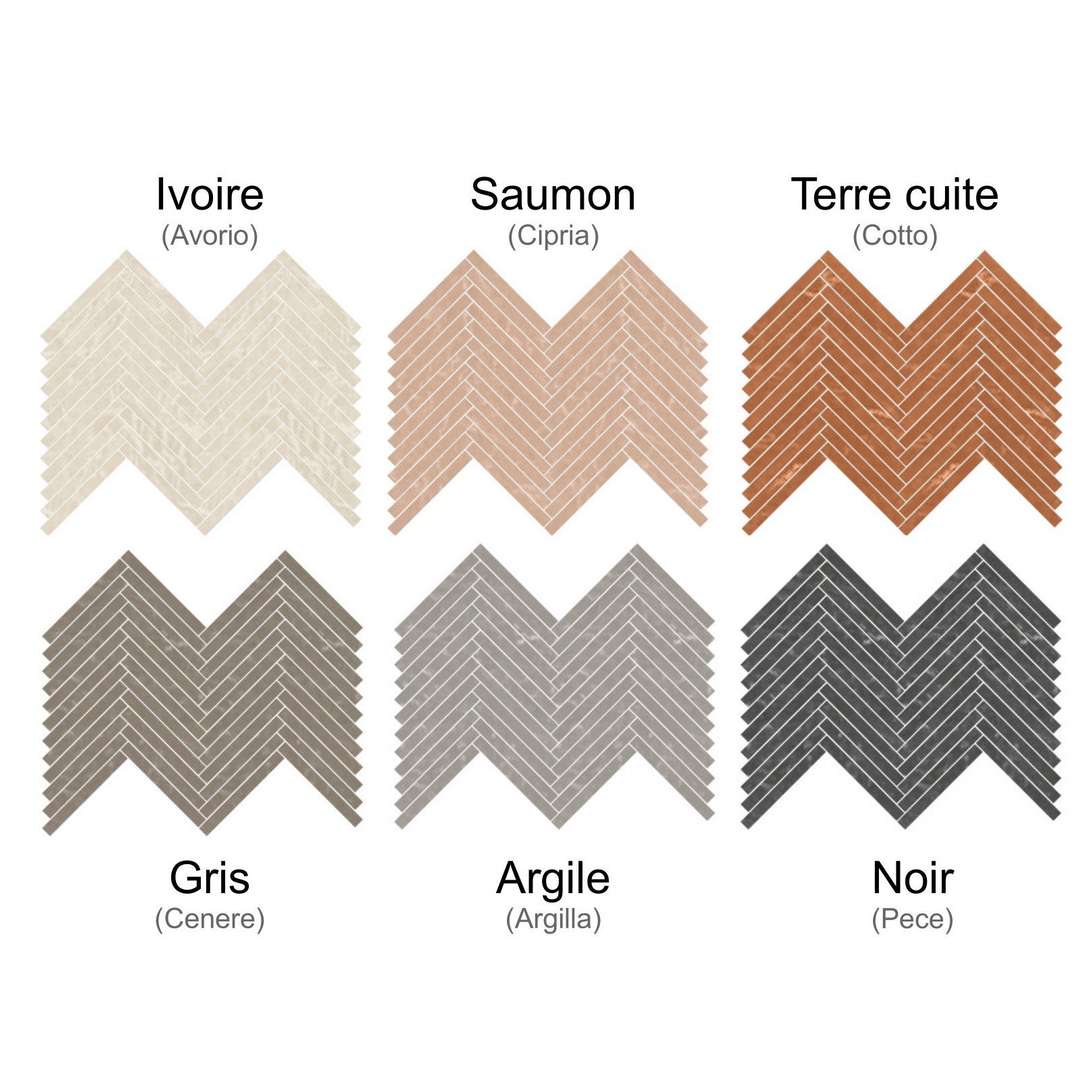 Grès cérame effet pierre I VARIEGATI - Mosaïque Bâton Rompu Noir ...