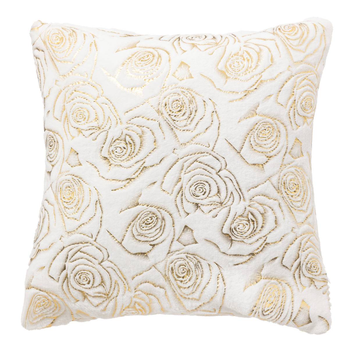 COUSSIN PERLE DE ROSE 40CM - Atmosphera créateur d'intérieur | Leroy Merlin