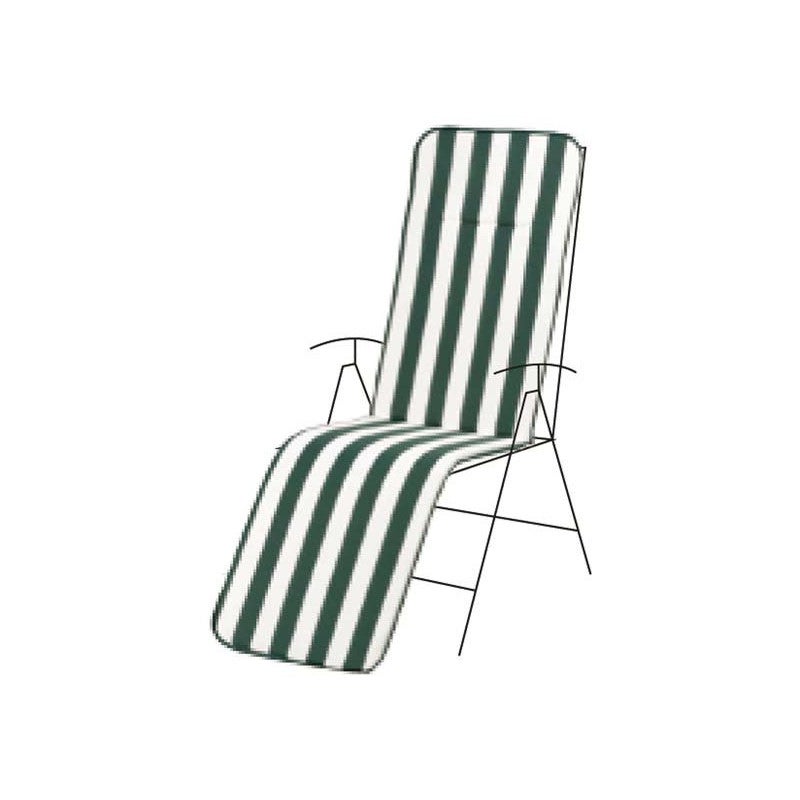 Coussin rembourré pour lit bébé Action vert/blanc 165x48xH2,5 cm ...