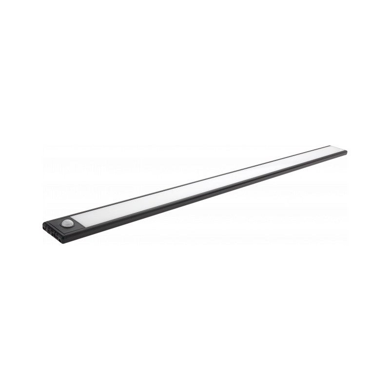 Lampe d’armoire LED Slim Fit – 600mm – 3.5W – Noir – Capteur PIR ...