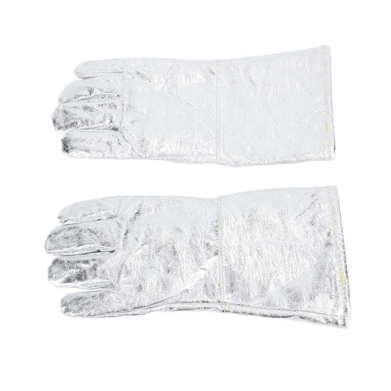Heat Resistant Welding Gloves Aluminized Welding Gloves Fire Proof ...