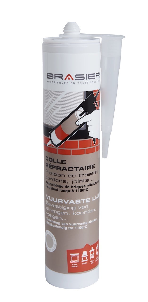 Mastic réfractaire Brasier – Cartouche 310 ml | Leroy Merlin