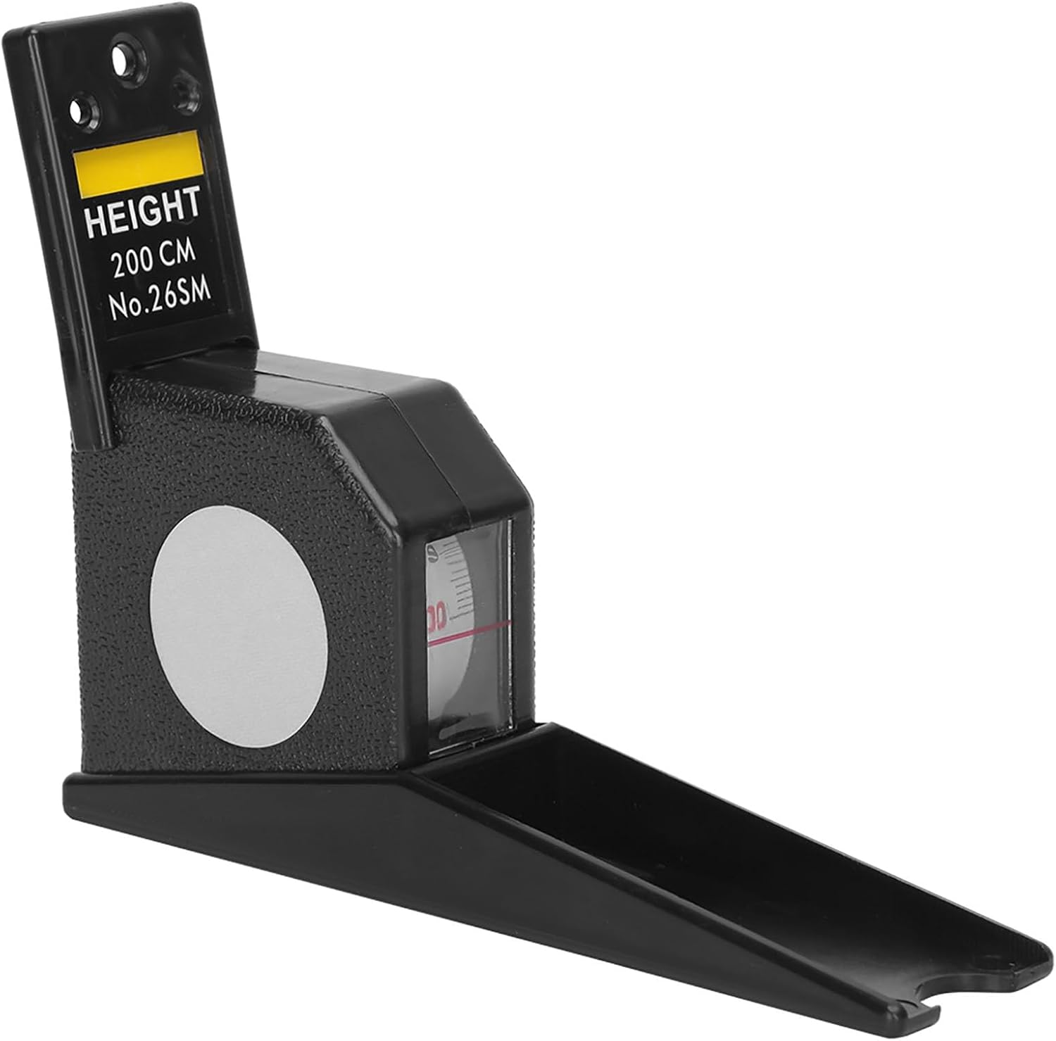 (BLACK) Toise Pratique pour Adultes et Enfants, Altimètre de 2 Mètres ...