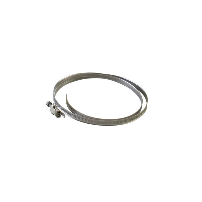 Collier plat inox de serrage gaines ventilation (à l'unité) | Leroy Merlin