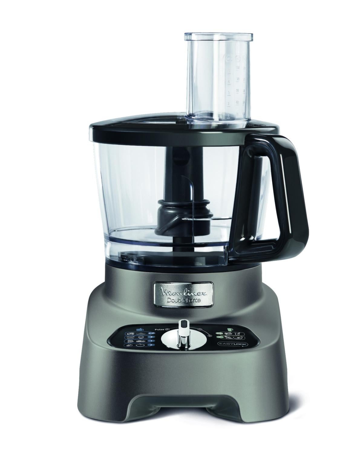 Moulinex DoubleForce FP825E robot de cocina 1000 W 3 L Negro, Gris ...