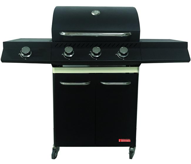 Barbecue Sandrigarden gaz Canada, 3 feux + poêle, 12,8 kw | Leroy Merlin