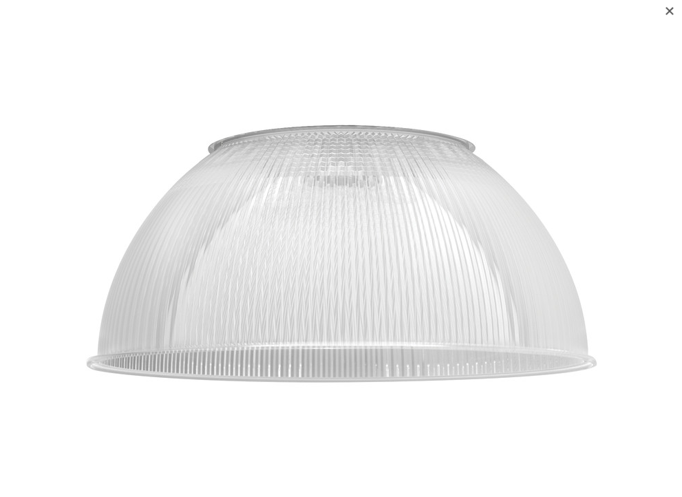 Diffuseur rond LED High Bay transparent - Ø 440mm - ILHBAR251 - Perform ...