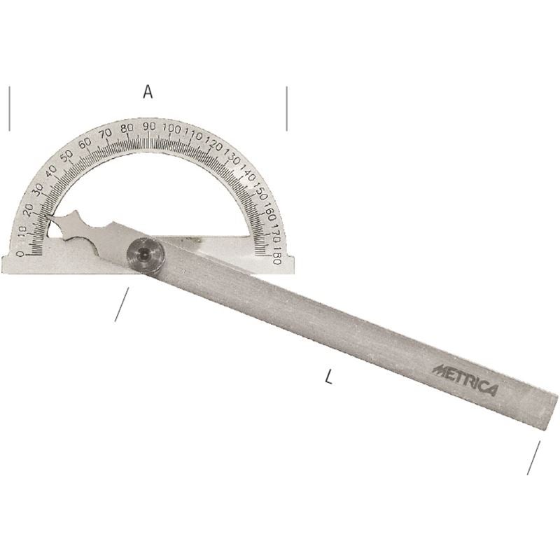 GONIÓMETRO SIMPLE 150X200 Ø 150 X 200 MM - 36513 - Metrica | Leroy Merlin