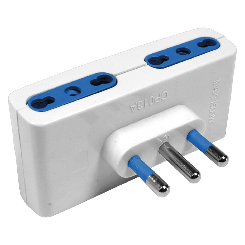 ADAPTADOR CUÁDRUPLE art.CE49B - Enchufe 2P+T 16A (caja colgable ...