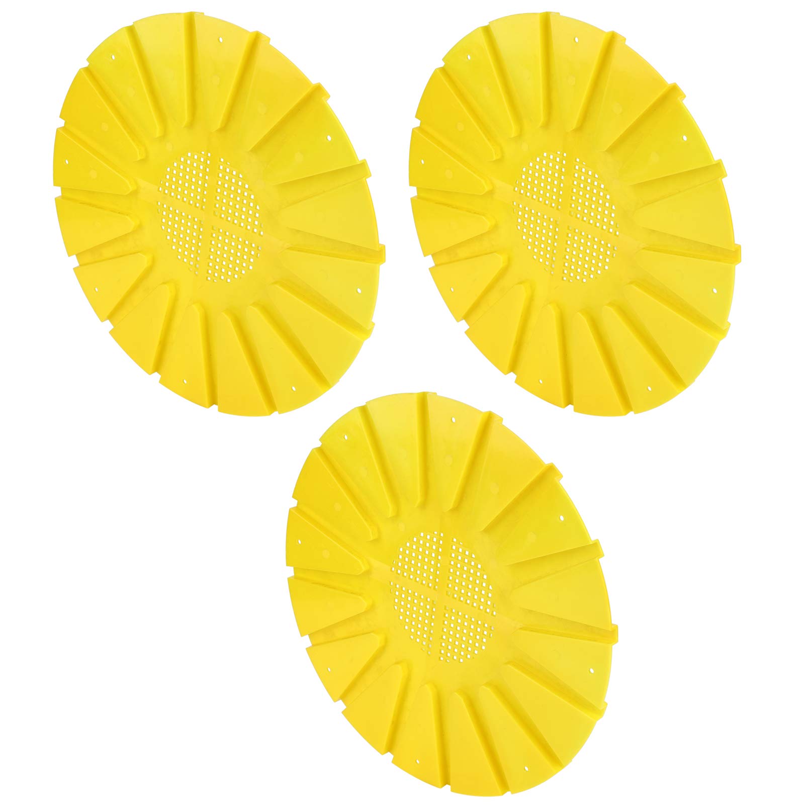 Disque de sortie de ruche, 3 pièces, plaque d'évacuation anti-course ...