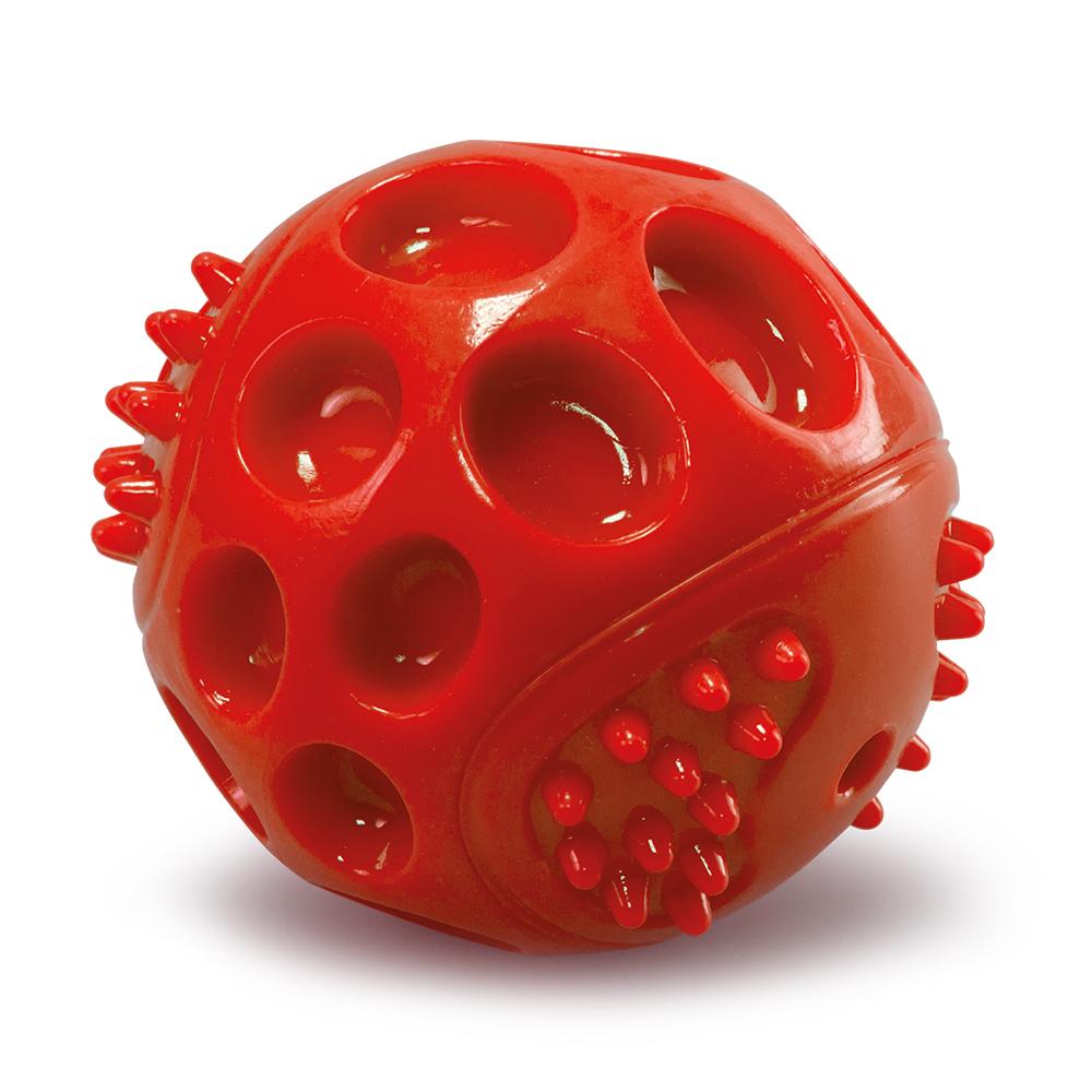 Juguete para perros Pelota roja super resistente | Leroy Merlin