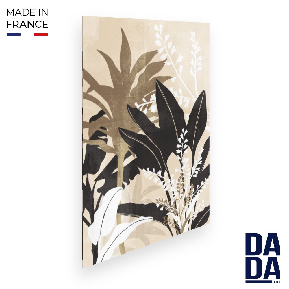 Affiche Feuillage élégant 50x70cm Fabriqué En France Dada Art