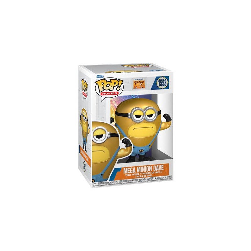 Figurine Funko Pop Movies Despicable Me 4 Mega Minion Dave | Leroy Merlin