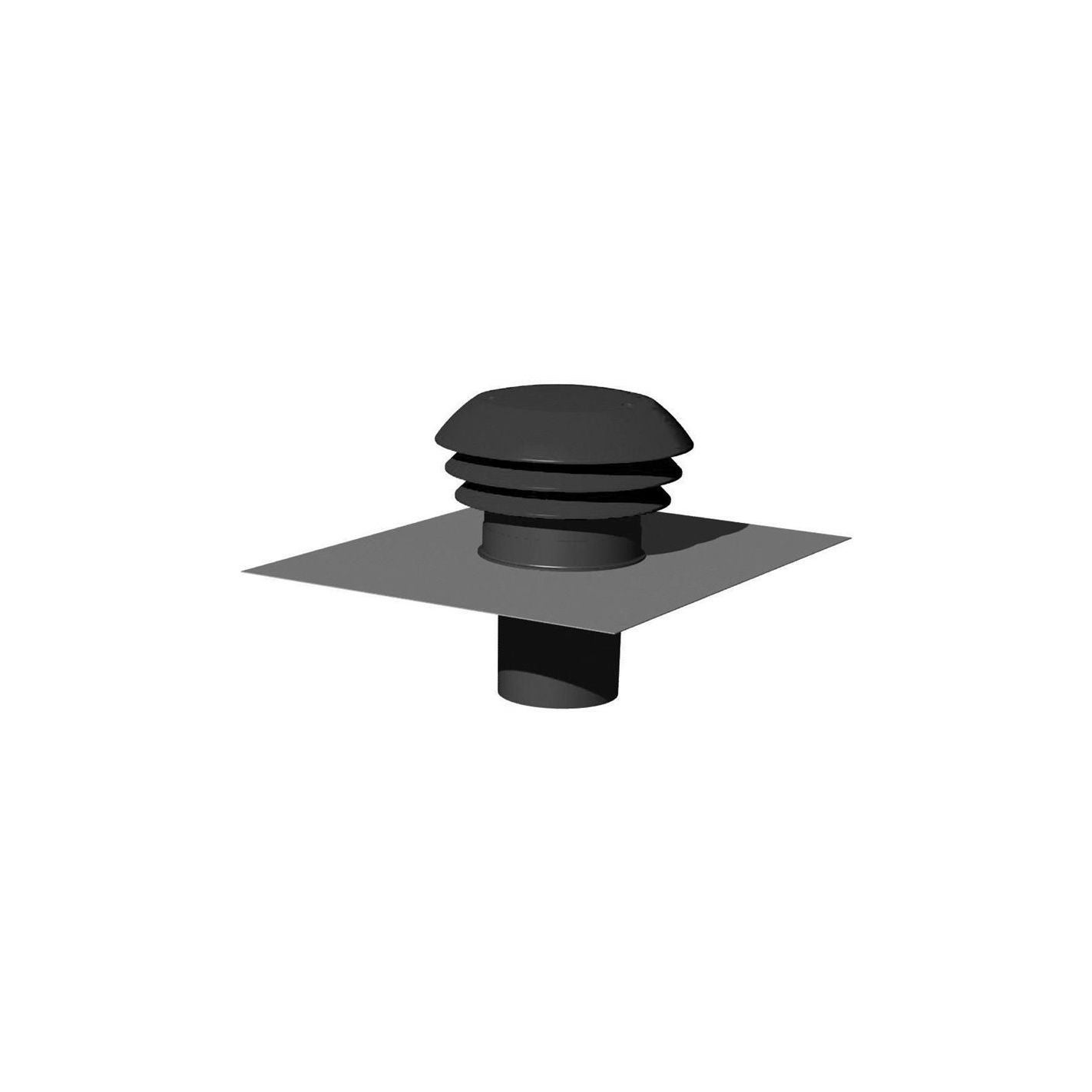 Techo gris entrada/salida de aire Ø160 mm THERMOR - 900375 | Leroy Merlin