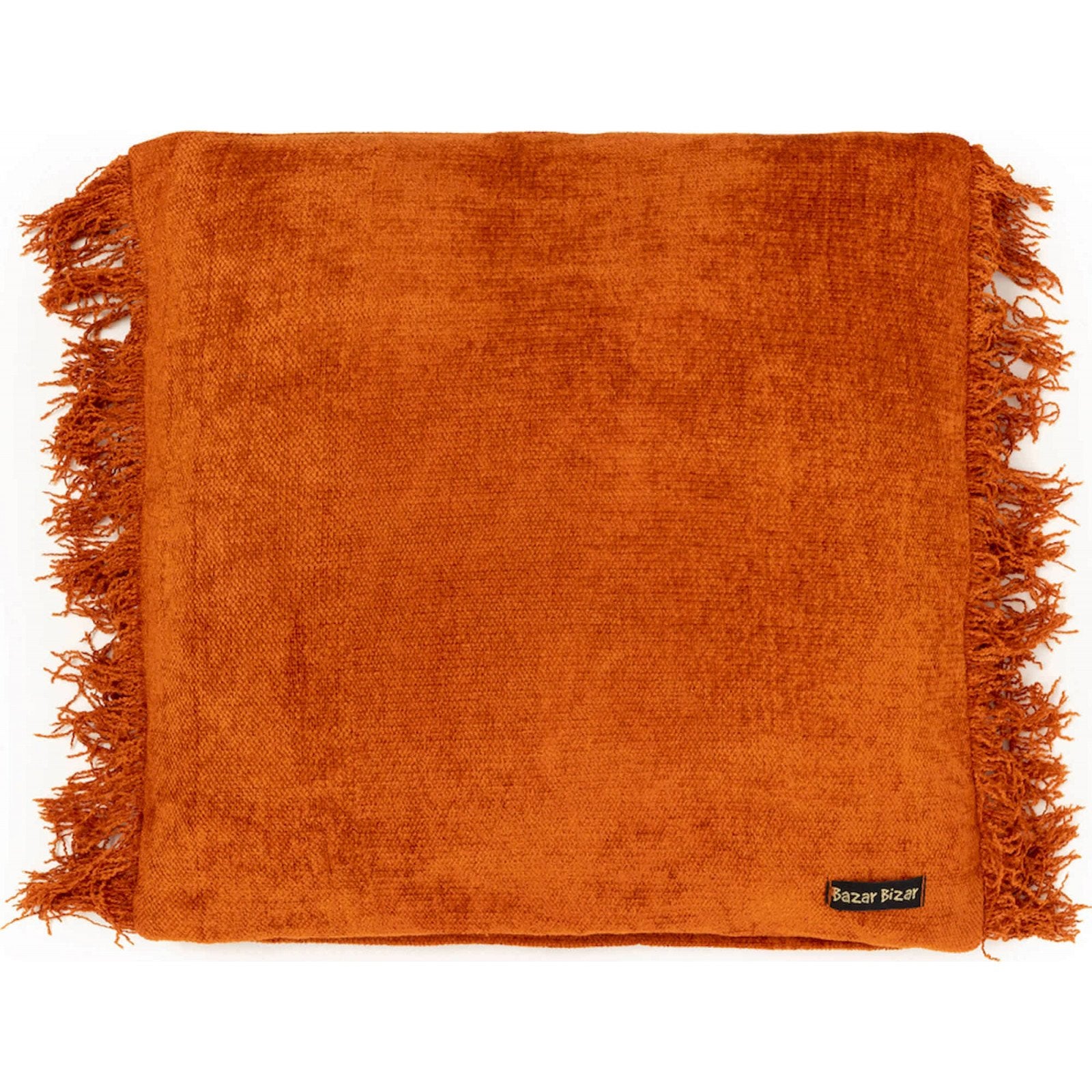 Housse Oh My Gee velours par Bazar Bizar 40 x 40 x 10 cm Rouille ...