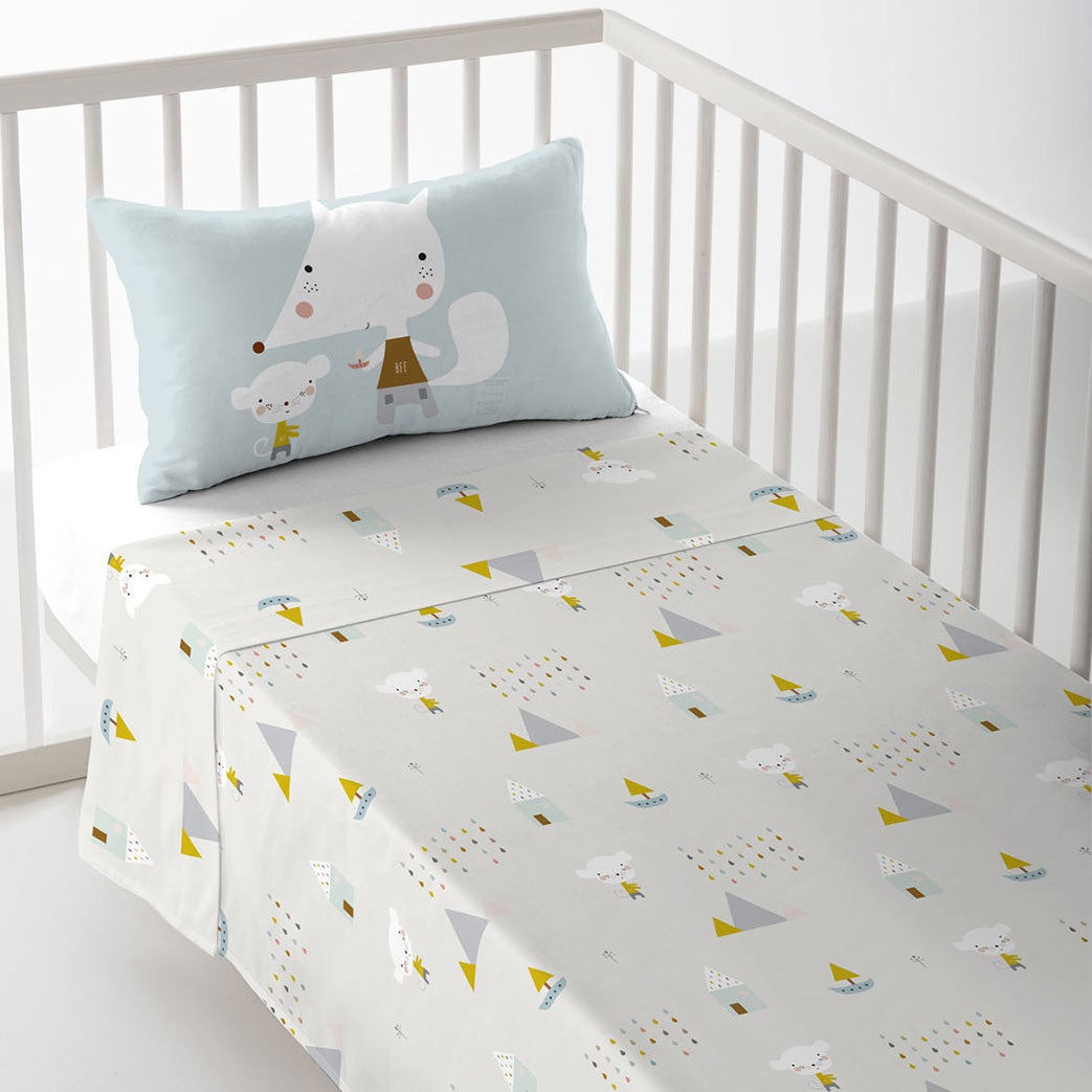 DRAP DE LIT BARQUITO CHIQUITO COOR DRAP DE LIT 100% COTON 60 CM | Leroy ...