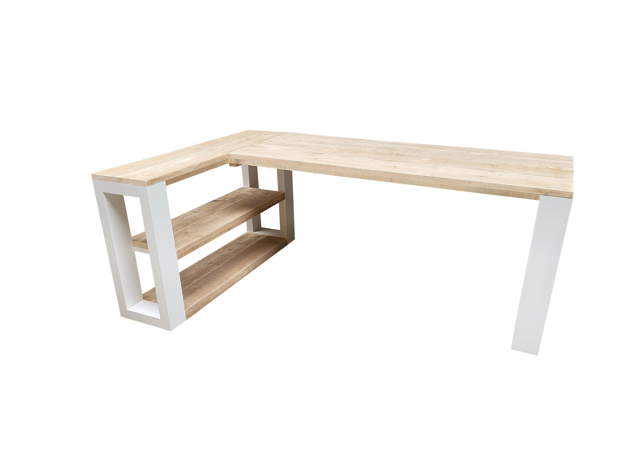 Wood4you - Bureau d'angle - Nouvelle-Orléans - avec armoire latérale ...