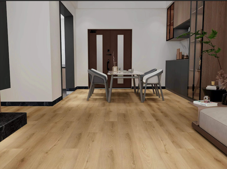 Sol SPC 5/0,30mm : Finister (1220 x 228 x 5mm) / Sous-Couche IXPE ...