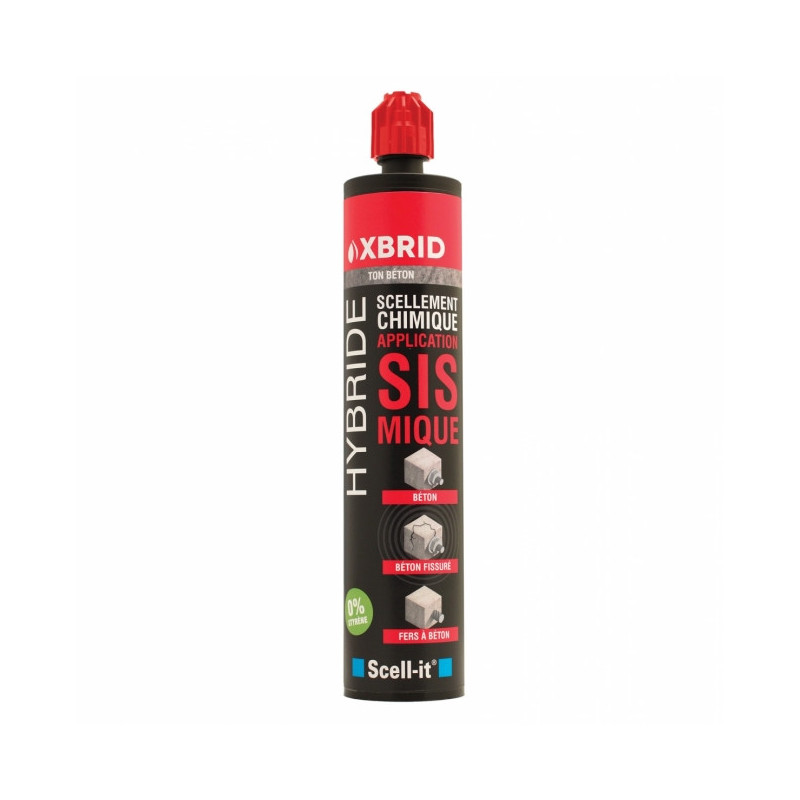 Scellement chimique spécial applications sismiques X-BRID 280ml - ton ...