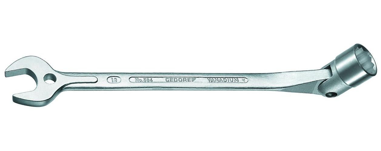 GEDORE 534 11 Clé à fourche avec douille à profil UD 11 mm | Leroy Merlin