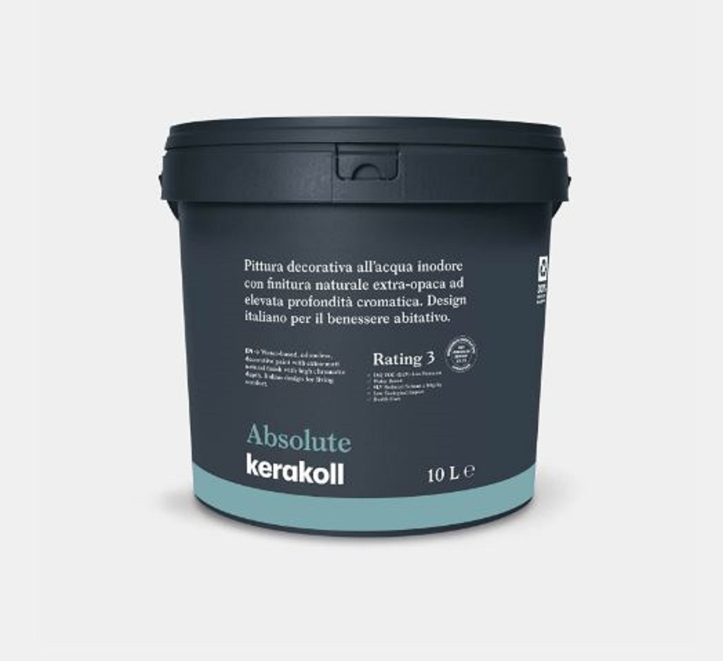 ABSOLUTE PAINT BIANCO KK1 LT.10 KERAKOLL | Leroy Merlin