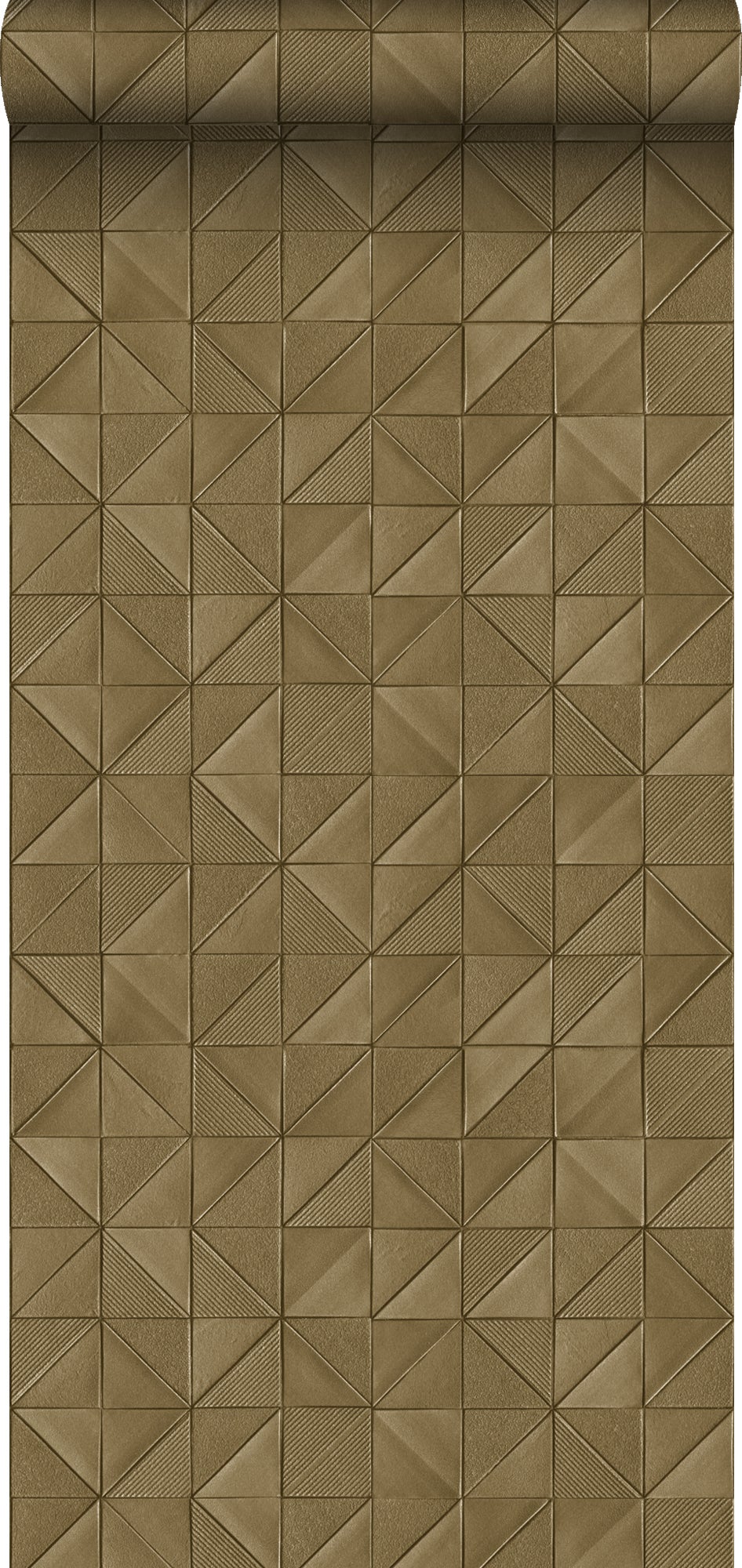 Papier Peint intissé graphique 3D bronze - 50 x 900 cm - ESTAhome ...